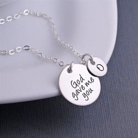 God Gave Me You Necklace Shop Christian Jewelry Love Georgie