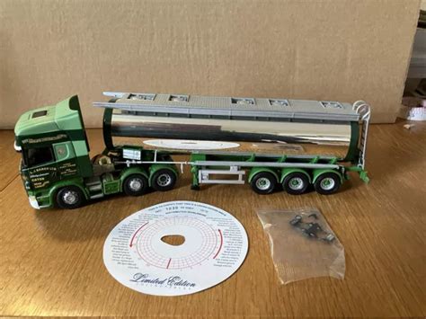 CORGI SCANIA R Series Topline Tanker S J Bargh Scale 1 50 Cc13707