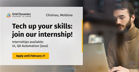 Grid Dynamics Careers On Linkedin Internship In Chisinau Careers At