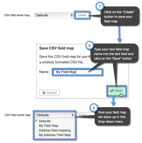 How Can I Use Field Mapping For Importing Addresses Keepandshare Support Support Portal