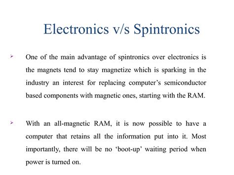 Spintronics Ppt