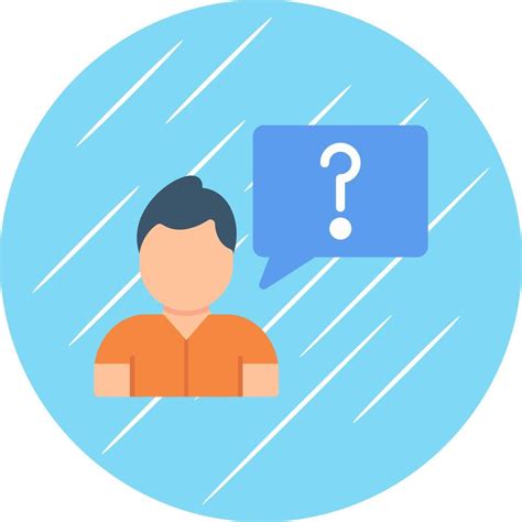 Ask Vector Icon Design 20700672 Vector Art At Vecteezy