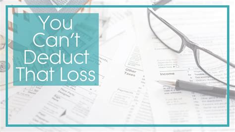 Blog You Cant Deduct That Loss Gold Standard Tax