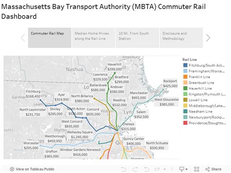 Mbta Commuter Rail Interactive Map Banker And Tradesman