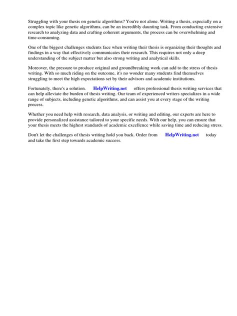 Thesis Genetic Algorithm Pdf Pdf Genetic Algorithm Algorithms