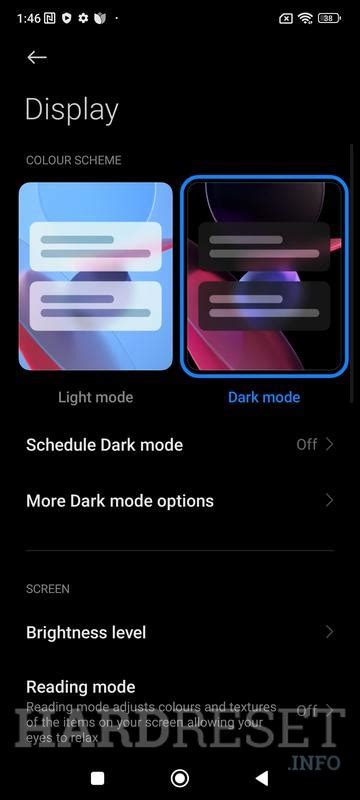 How To Turn On And Turn Off Dark Mode On REDMI Note Pro HardReset Info