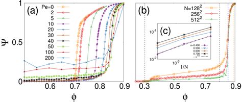 FIG S10 Global Hexatic Parameter Defined In Eq S3 As A Function