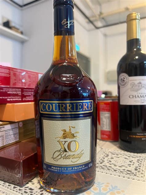 Courriere Xo French Brandy Food And Drinks Alcoholic Beverages On Carousell