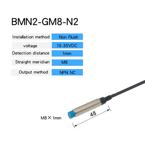 Bxuan M8 Npn Nc 24vdc 2mm 3 Wire Proximity Switch China Proximity Sensor And Proximity Switch