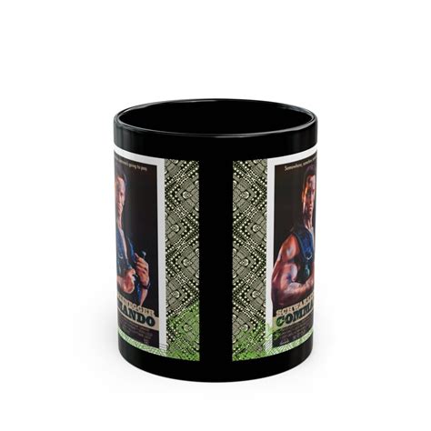 Commando Mug Arnold Schwarzenegger Mug 80s Shows Coffee Mug Fun 80s