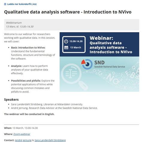 Daniel Gunnarsson On Linkedin Nvivo Dataanalysis Researchmethods