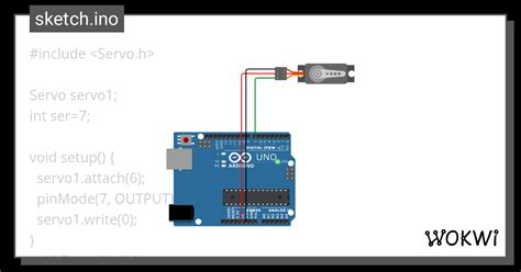 Servo Deneme Wokwi Esp32 Stm32 Arduino Simulator