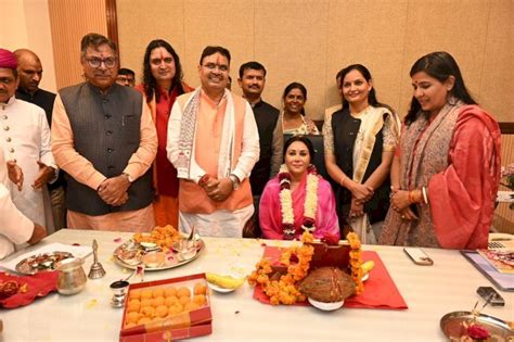 भजन लाल शर्मा ने ली मुख्यमंत्री पद की शपथ दिया कुमारी और डॉ प्रेमचंद
