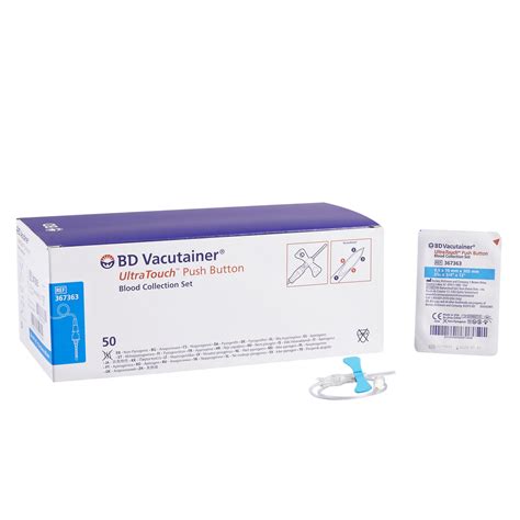 BD VACUTAINER ULTRATOUCH PUSH BUTTON BLOOD COLLECTION SET Pain Super Store