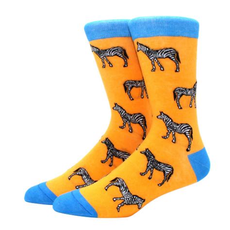 Ladies Zebra Socks