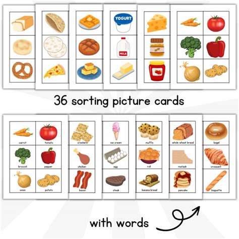 Bread Category Sorting Activity For Preschool Pre K And Kindergarten