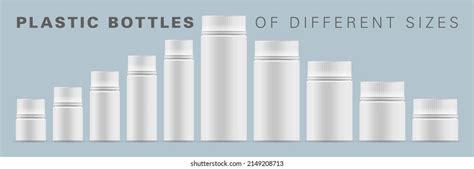 Plastic Bottles Different Sizes You Can Stock Vector Royalty Free Shutterstock