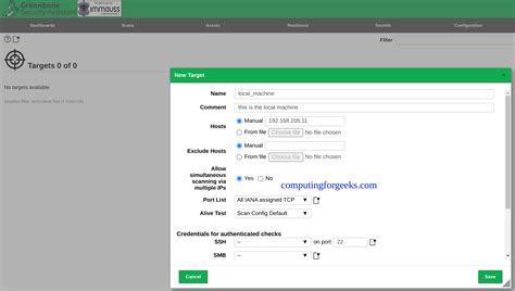 run greenbone vulnerability management in docker container computingforgeeks