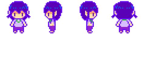 I Made Pixel Walking And Running Animations For Vizi Oc R Omori