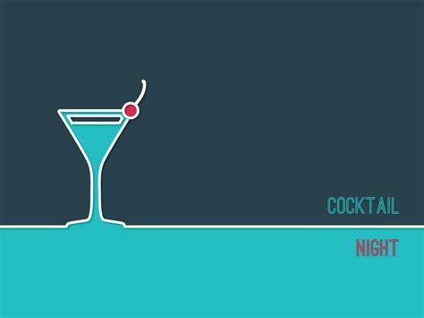 Cocktail Theme Vector Background Isolated Background 24078060 Vector