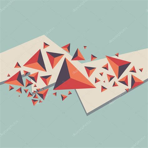 Abstract Polygon Background Stock Vector DeShoff