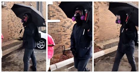 Umbrella Man From Minneapolis Protests Idd As Suspected White