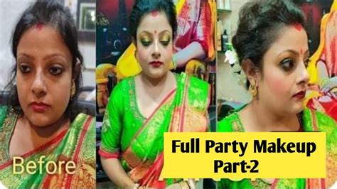 Full Party Makeup Tutorial Part 2 Hd Makeup Step By Step For