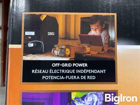 2023 Duracell Powersource 1440 Watt Gasless Generator Agriculture