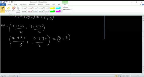 solved segment p q has the given coordinates for one endpoint p and for