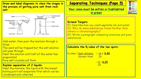 Y7 Homework Raise Separating Techniques Pdf