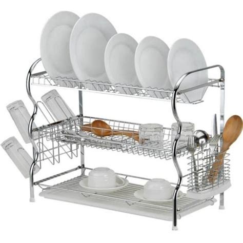 3 LAYER KITCHEN DISH RACK Online Market Place In Bangladesh