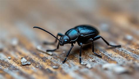 Découvrir Linsecte Noir Minuscule Chez Soi