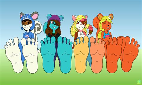 The Big Imageboard Tbib 4 Toes Armor Barefoot Blue Fur Buckteeth
