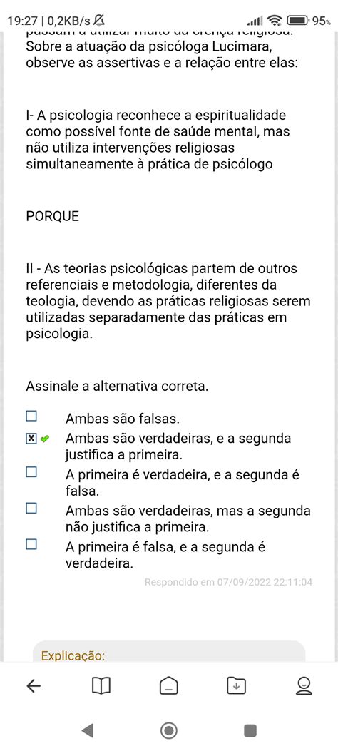Simulado Psicologia