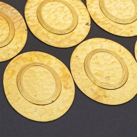 Textured Brass Sheet Etsy
