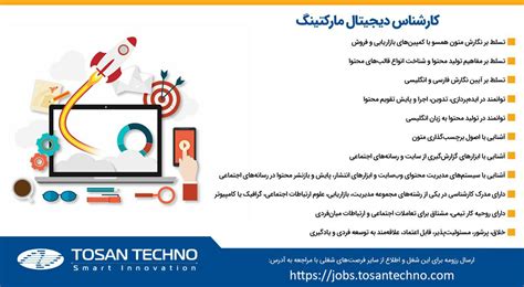استخدام کارشناس دیجیتال مارکتینگ در شرکت توسن تکنو عصر بانک