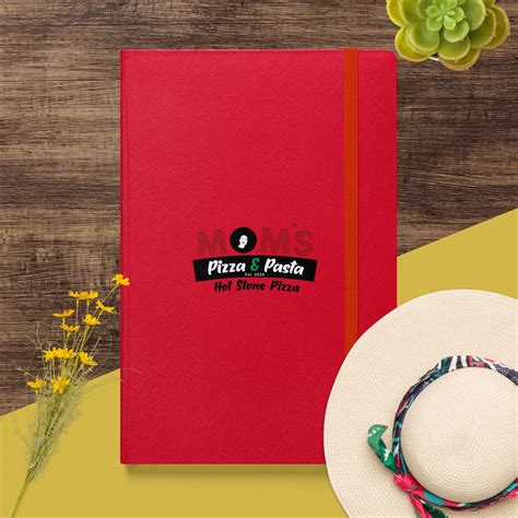 Hardcover Bound Notebook Moms Pizza