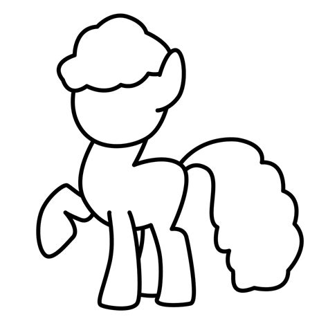 Dibujo De Ponis Para Colorear E Imprimir Dibujos Y Colores
