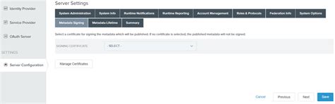 SSO Configuration OAuth