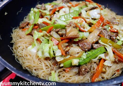 Pancit Bihon Yummy Kitchen