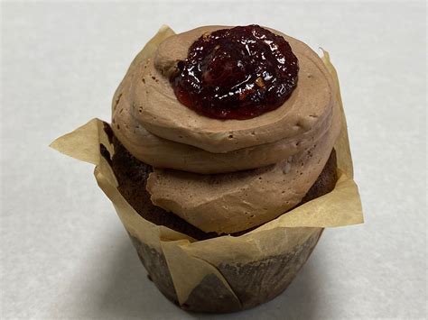 Chocolate Raspberry Cupcake Potomac Sweets