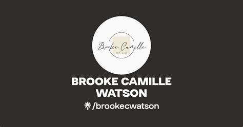 BROOKE CAMILLE WATSON - Listen on Spotify - Linktree