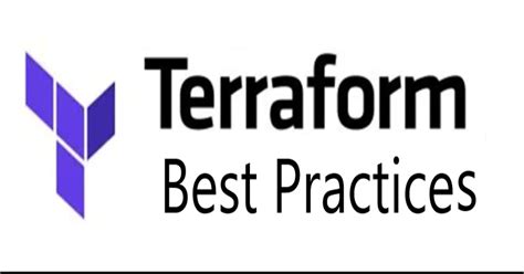 terraform best practices