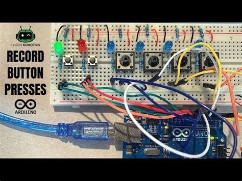 Arrays Sequences Using Buttons Leds Arduino Demo Learn
