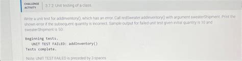 Solved Please Help I Cant Figure This Out This Is The Error Chegg