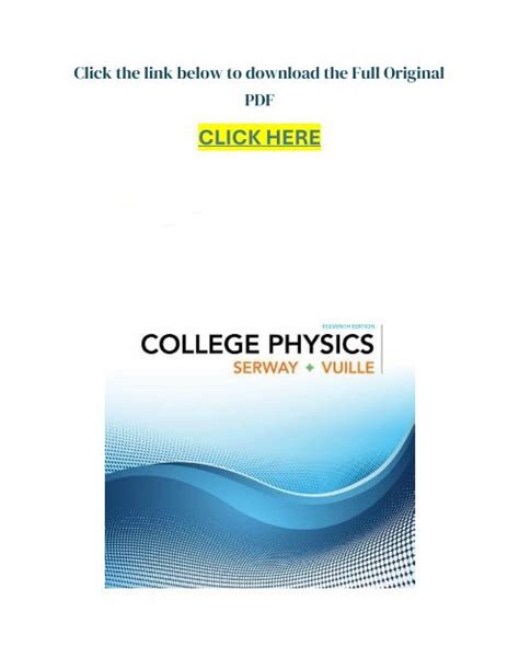 College Physics 11th Edition