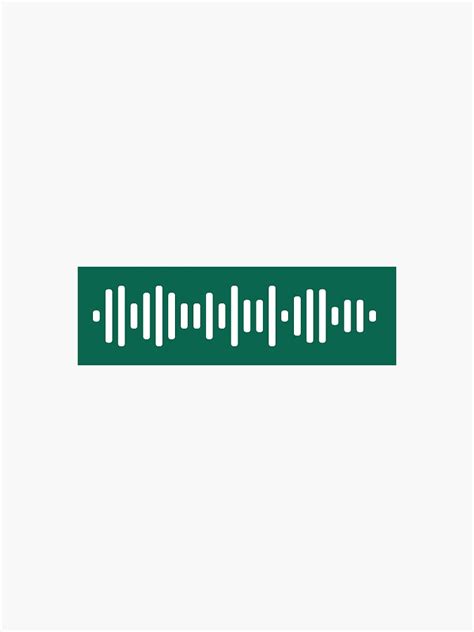 Replay Spotify Scan Code Sticker By Drippydesigns Redbubble