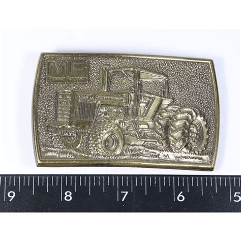 Limited Edition Belt Buckle Mf Massey Ferguson