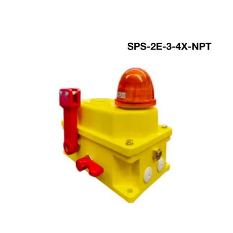 Sps 2e 3 4x Npt Safety Cable Pull Switch With Npt Thread Conveyor