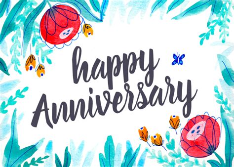Printable Work Anniversary Cards